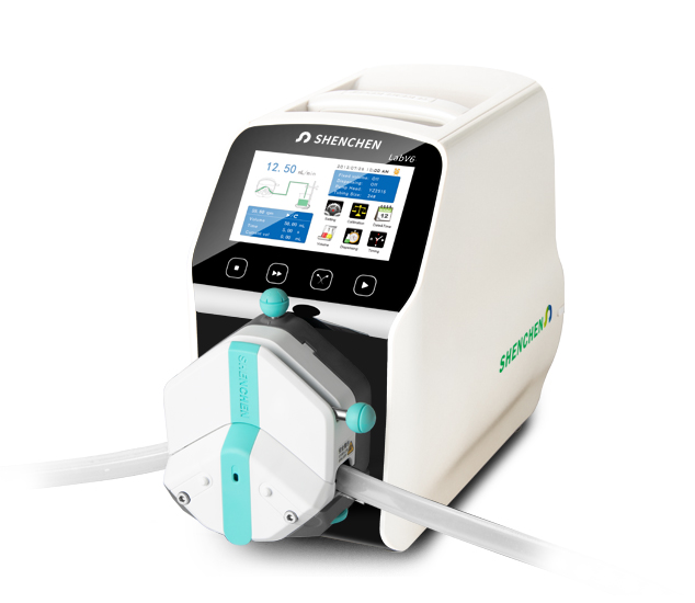 LAB V6 Peristaltik Pompa - Flow Rate Peristaltik Pompalar